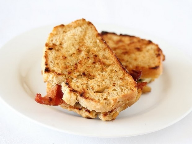 Beer Bread Grilled Cheese Sandwich - Kirbie's Cravings