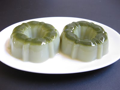Matcha Agar Jelly - Kirbie's Cravings