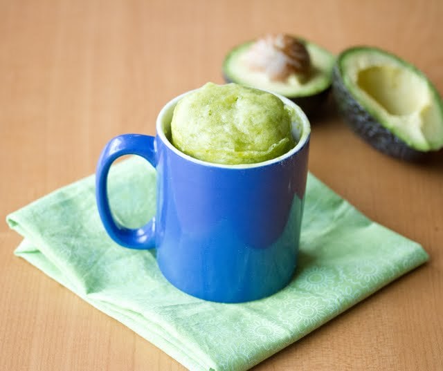 Avocado Mug Cake - Kirbie's Cravings