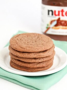 Nutella Cookies - Kirbie's Cravings