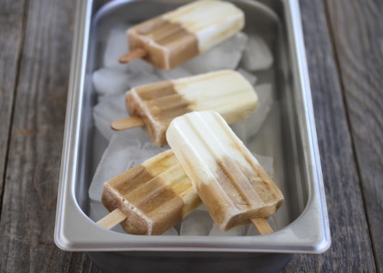 Latte Ice Pops - Kirbie's Cravings