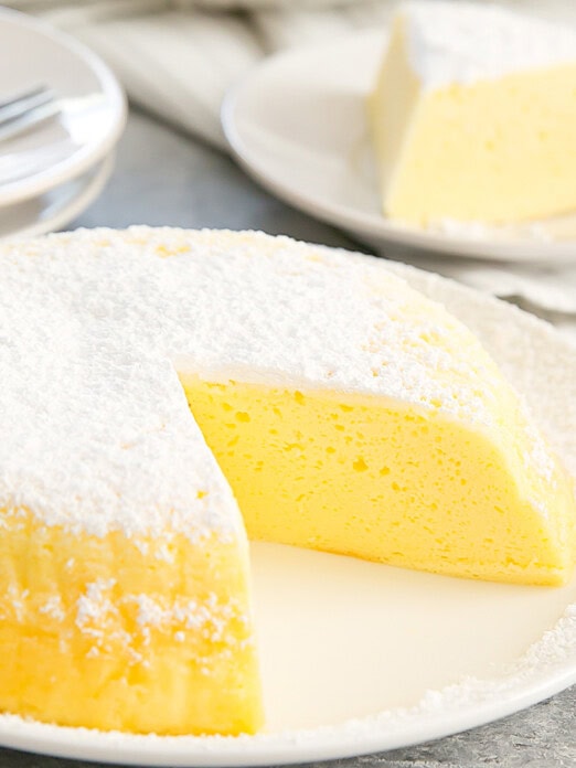Instant Pot 3 Ingredient Japanese Cheesecake - Kirbie's Cravings