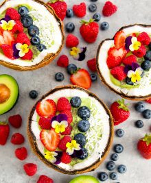 Avocado Smoothie Bowls - Kirbie's Cravings