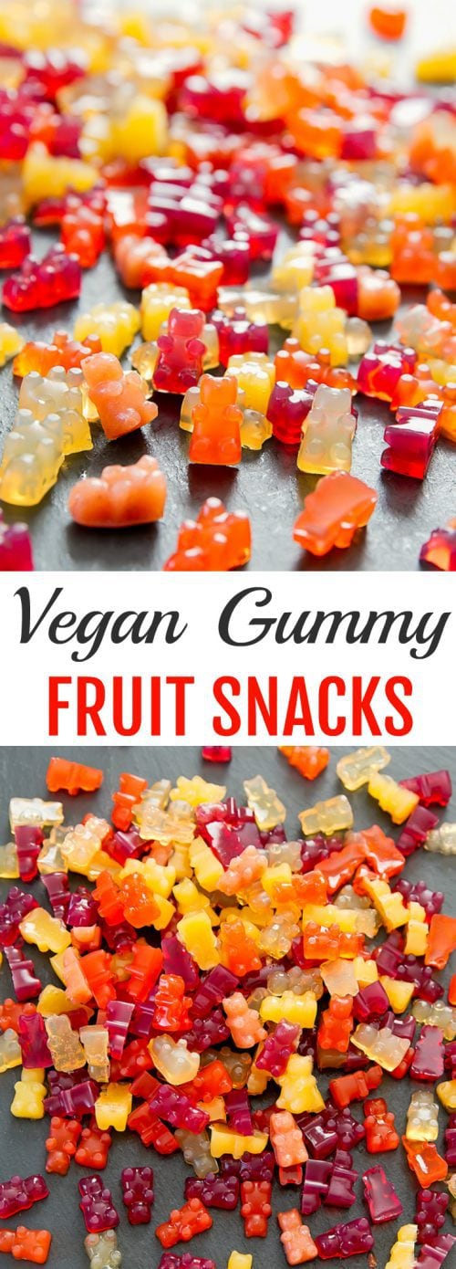 Vegan Gummy Fruit Snacks - Kirbie's Cravings