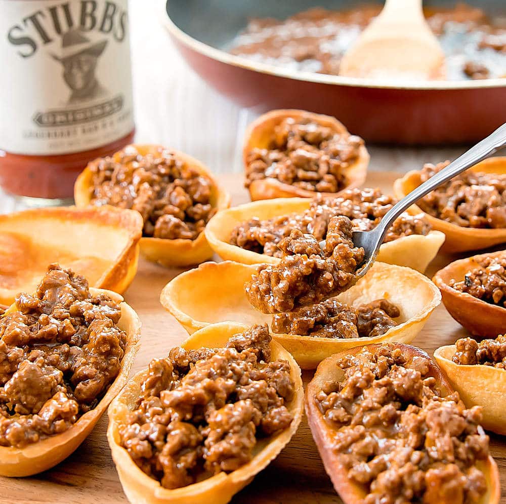 BBQ Taco Football Boats - Kirbie's Cravings