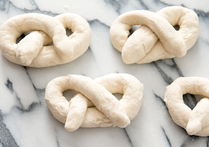 No Yeast (2 Ingredient Dough) Soft Pretzels - Kirbie's Cravings