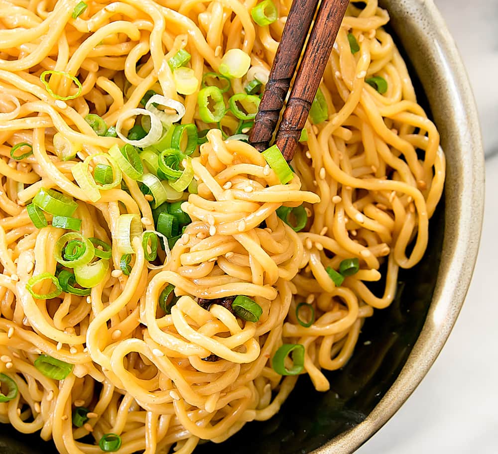 Sesame Noodles - Kirbie's Cravings