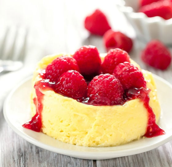 Keto, Low Carb Microwave Cheesecake - Kirbie's Cravings