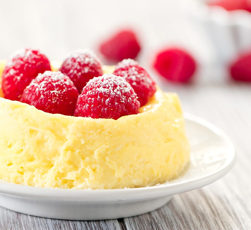Keto, Low Carb Microwave Cheesecake - Kirbie's Cravings