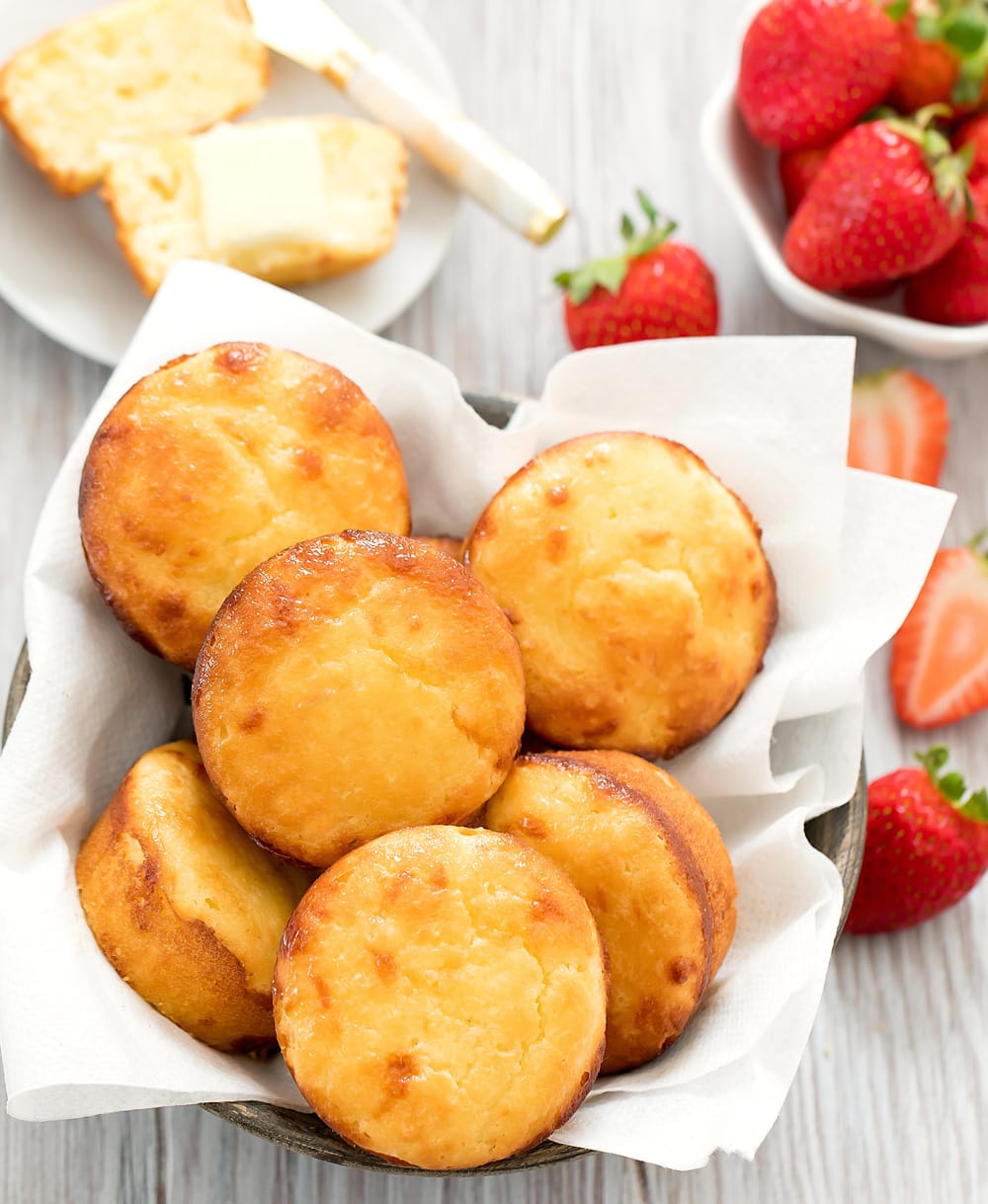 Low Carb Sweet Butter Biscuits - Kirbie's Cravings