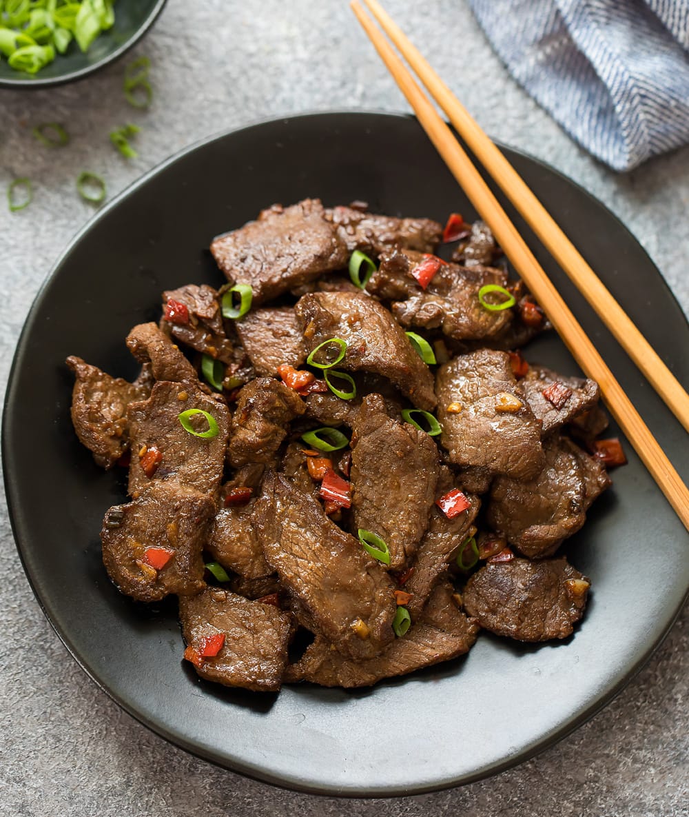 Spicy Hunan Beef - Kirbie's Cravings