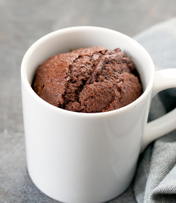 Air Fryer Chocolate Cake Mix Mug Cake - Kirbie's Cravings