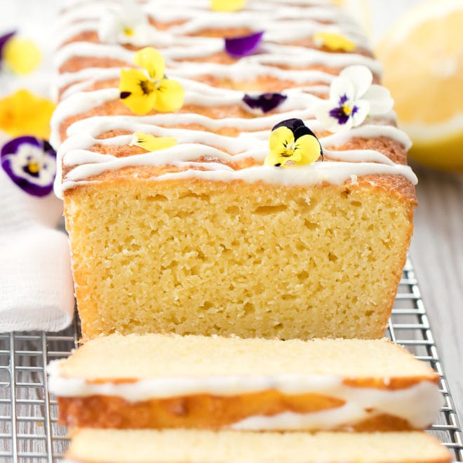 Keto Lemon Cake - Kirbie's Cravings