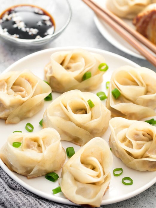 Rose Dumplings - Kirbie's Cravings