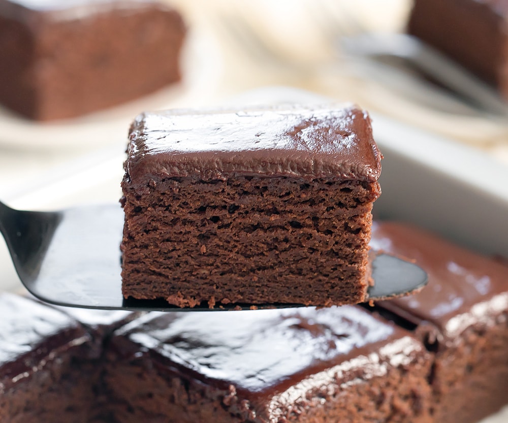 Eggless Chocolate Cake (No Eggs or Butter) - Kirbie's Cravings