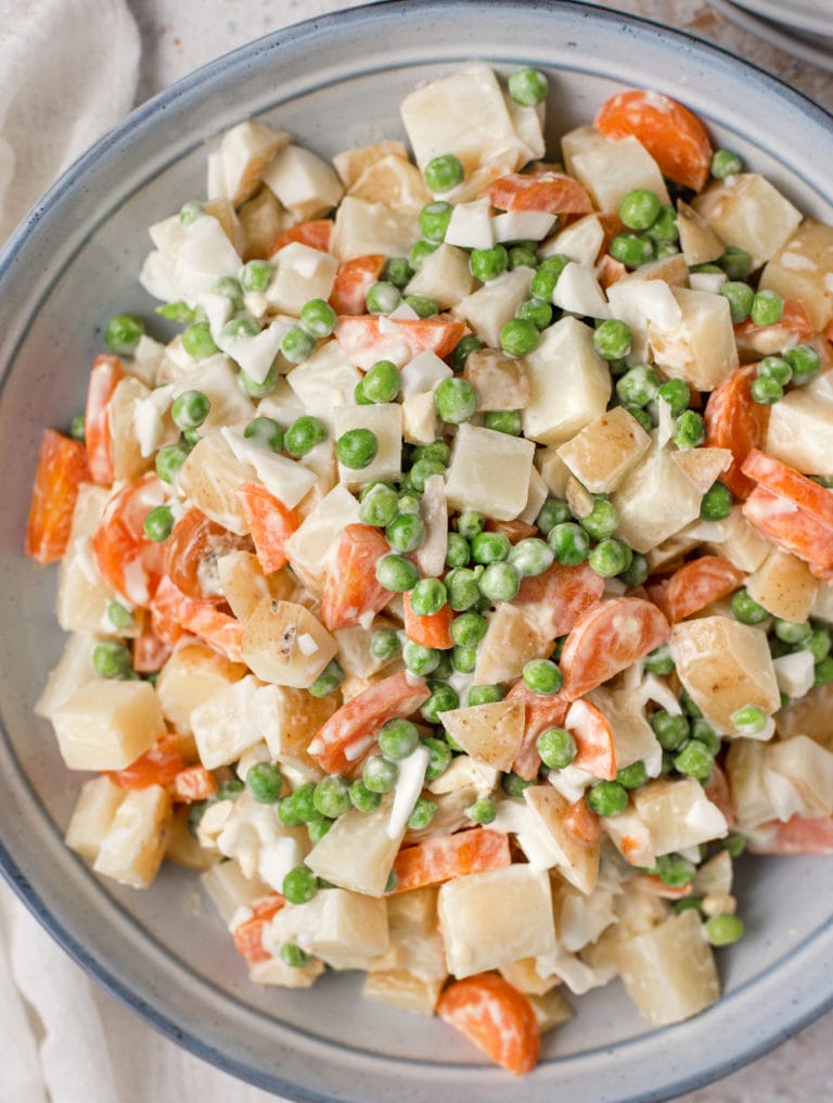 Asian Potato Salad - Kirbie's Cravings