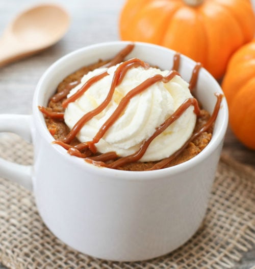 Easy Pumpkin Recipes for the Microwave - Kirbie's Cravings