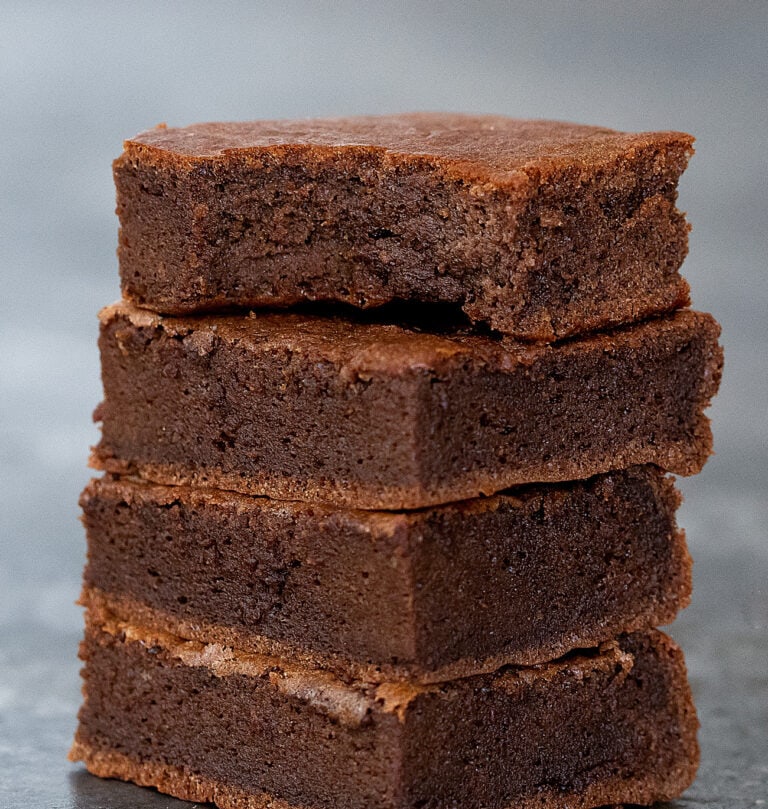2 Ingredient Keto Brownies (No Special Flours Needed) - Kirbie's Cravings
