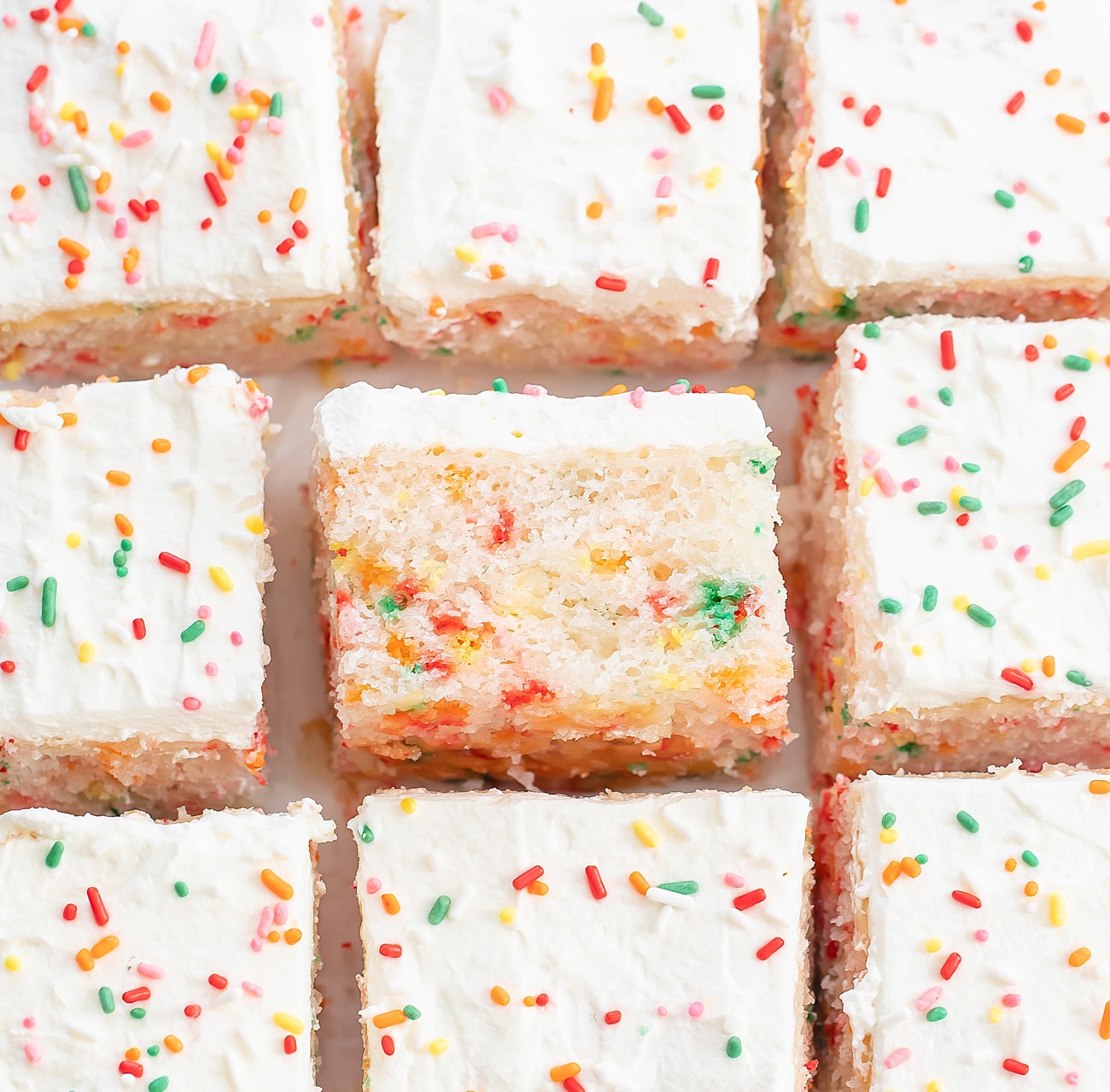 4 Ingredient Birthday Cake (No Eggs, Butter or Milk) - Kirbie's Cravings