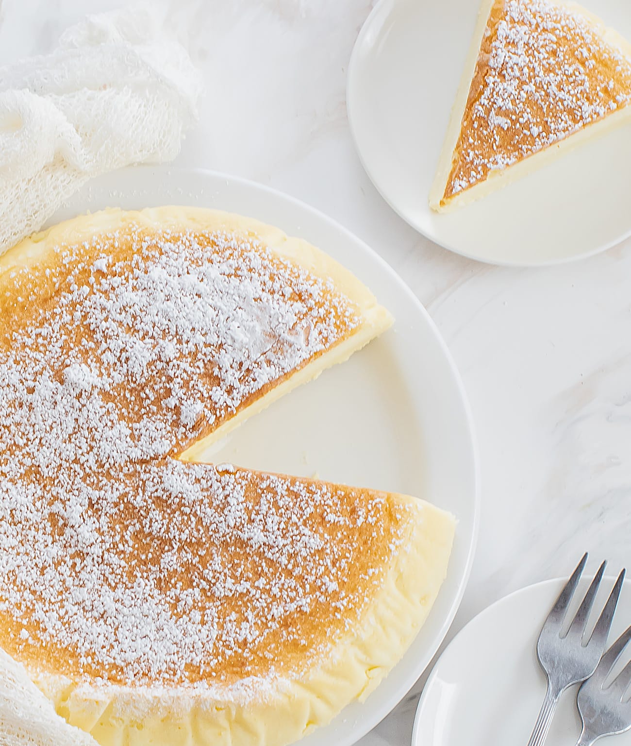 3 Ingredient Cheesecake (No Flour, Butter or Oil) - Kirbie's Cravings