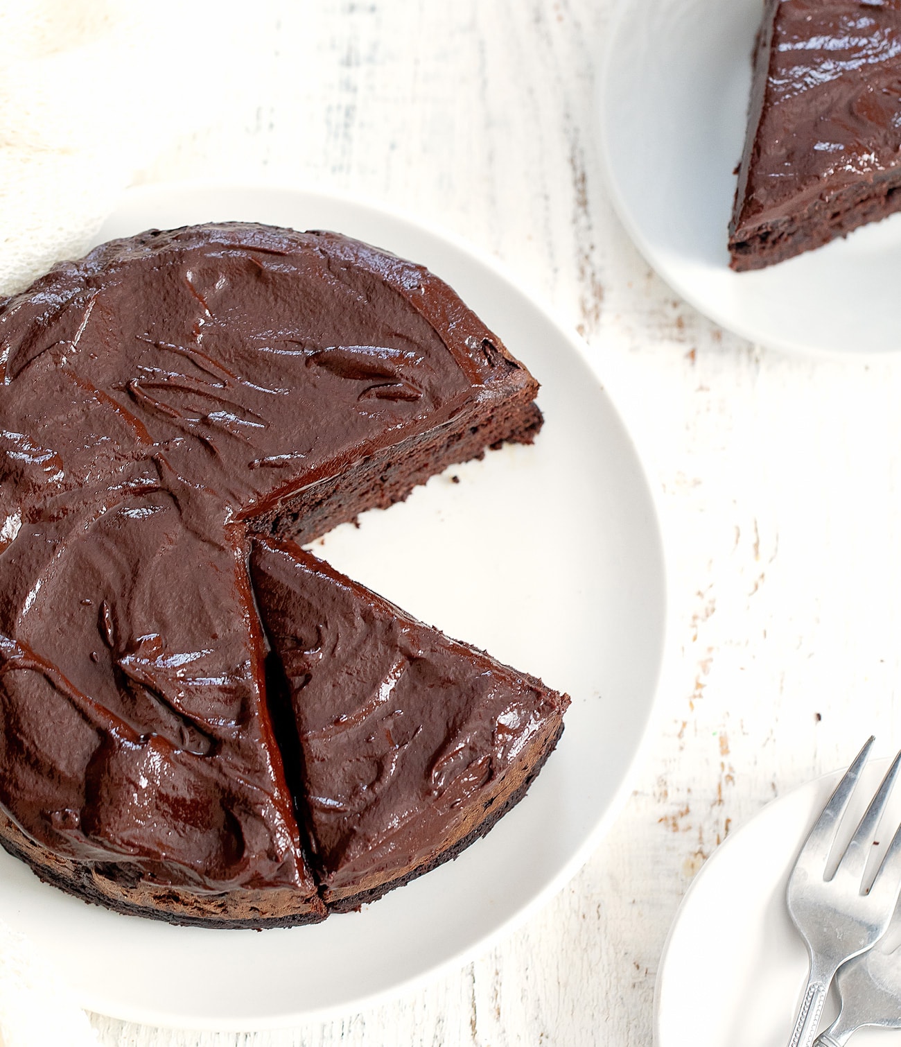 4 Ingredient Healthy Chocolate Cake (No Flour, Refined Sugar, Butter ...