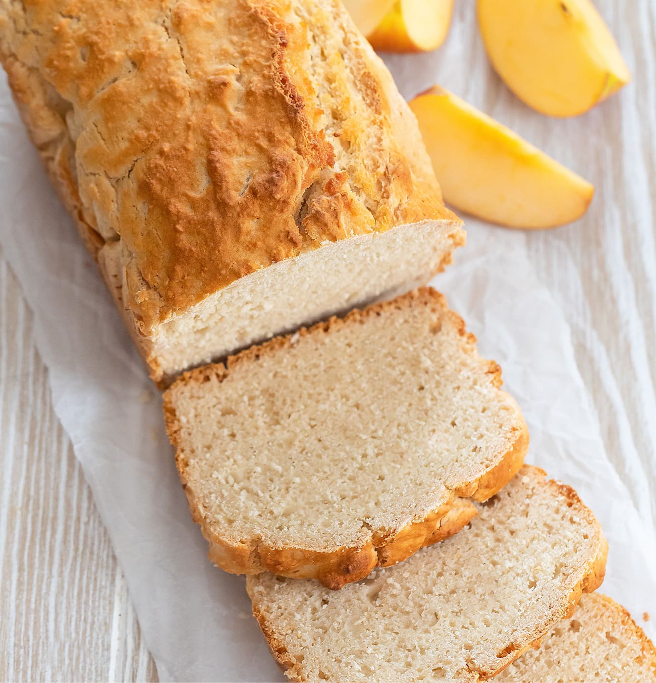 2 Ingredient Apple Bread (No Eggs, Butter or Oil) - Kirbie's Cravings