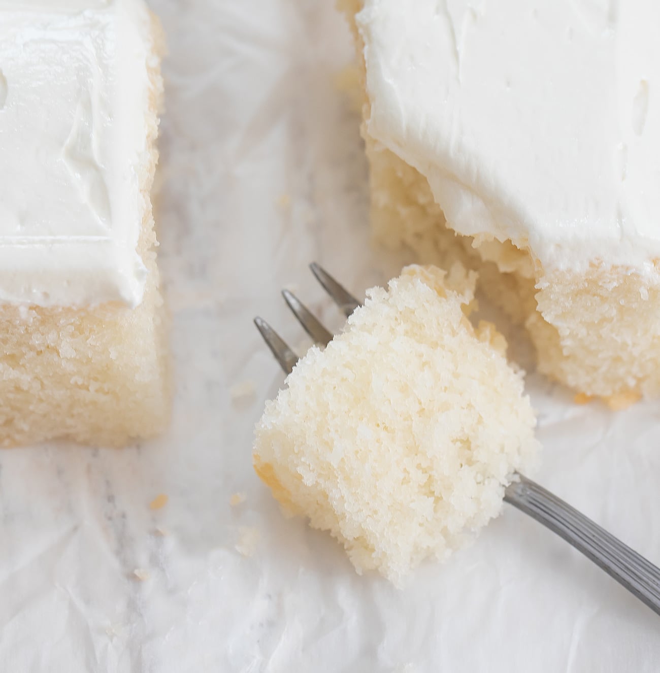 Emergency Cake (No Eggs, Butter or Milk) - Kirbie's Cravings