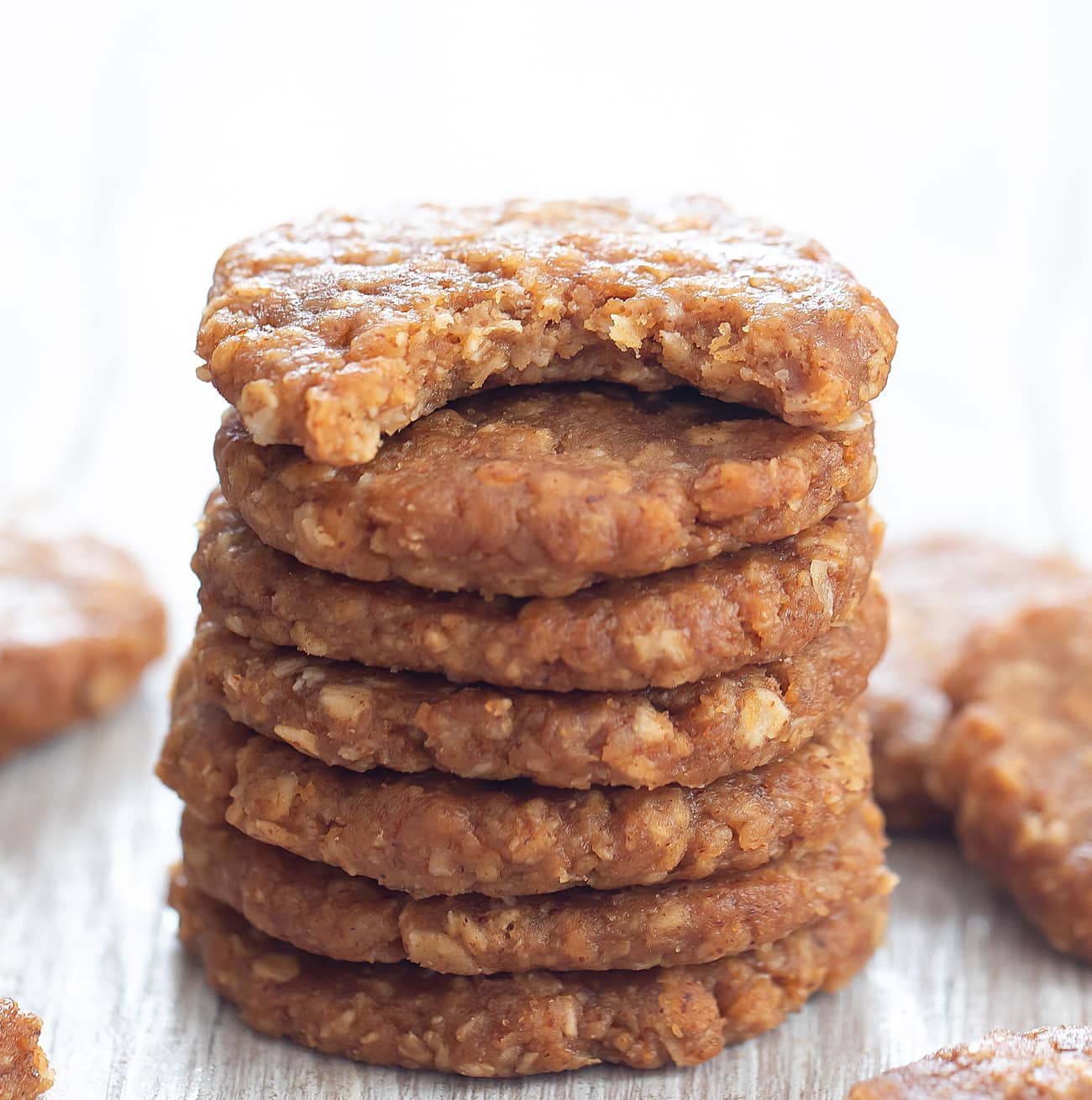 3 Ingredient No Bake Apple Cookies (No Flour, Eggs, Butter or Oil ...