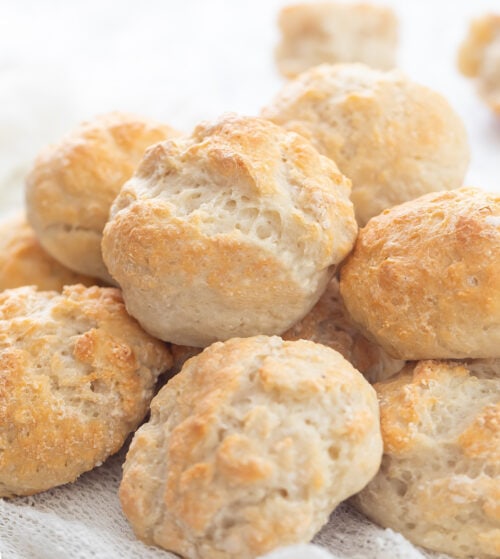 2 Ingredient Emergency Bread Rolls (No Yeast, Eggs, Butter or Oil ...