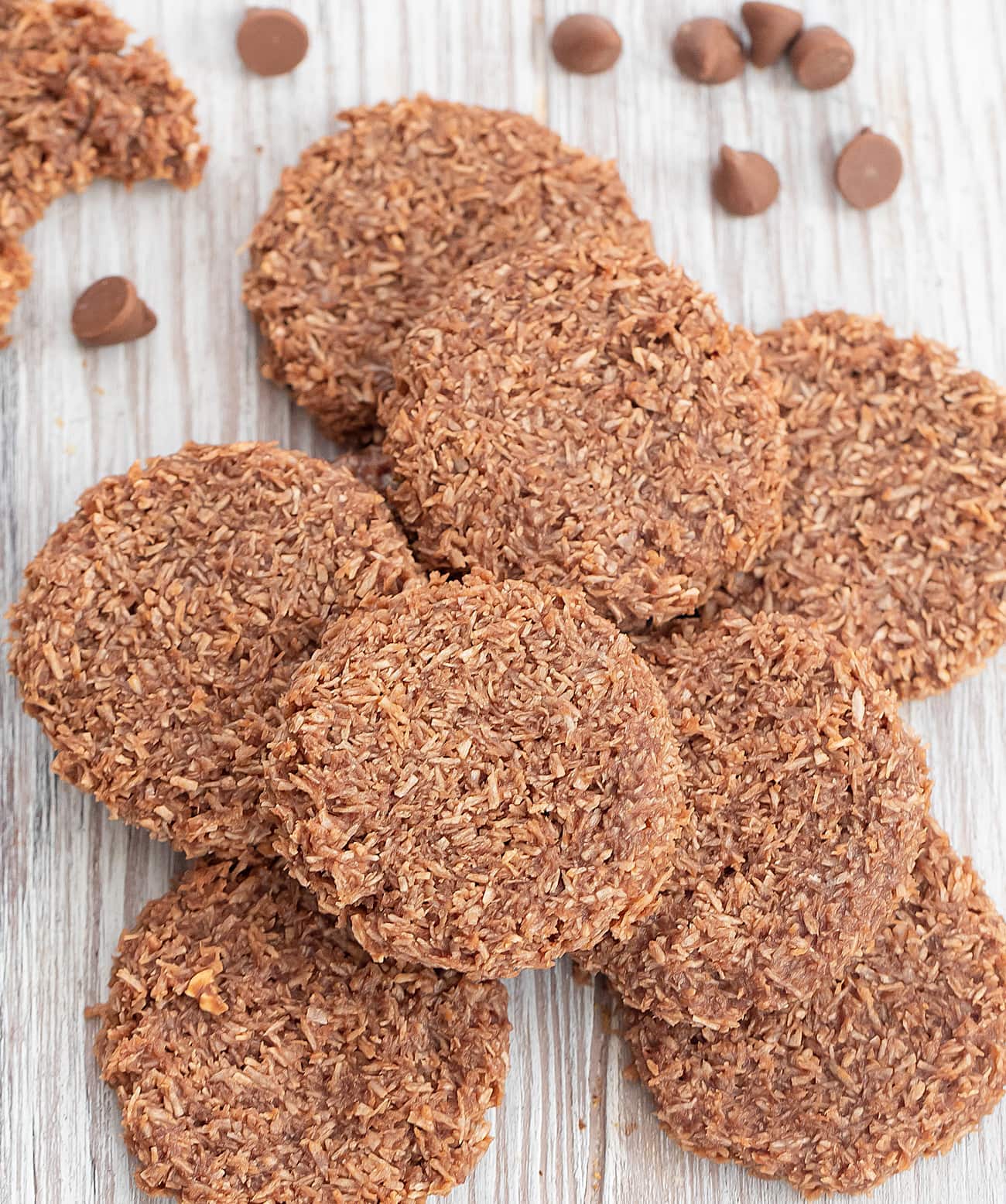 3 Ingredient No Bake Chocolate Cookies (No Flour, Eggs, Butter or Oil) - Kirbie's Cravings