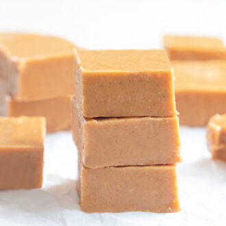 3 Ingredient Healthy Fudge (No Refined Sugar, Butter or Milk) - Kirbie ...