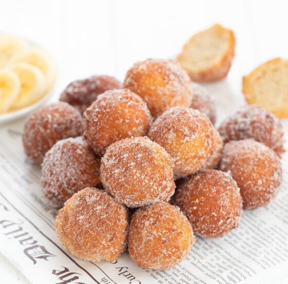 3 Ingredient Banana Donuts (No Yeast, White Flour, Eggs, Added Sugar or ...