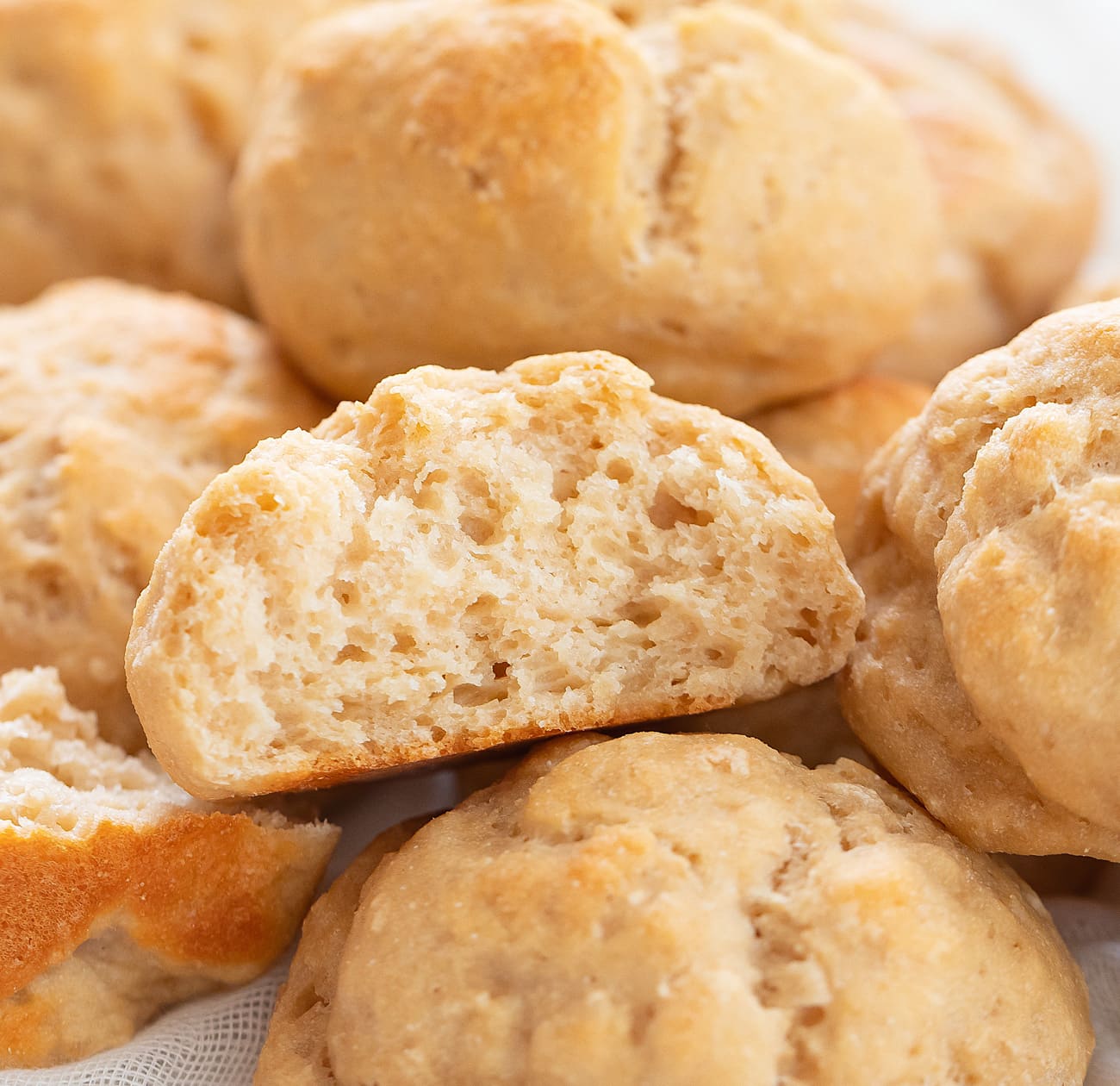 3 Ingredient Healthy Bread Rolls (No White Flour, Eggs, Yeast, Butter ...