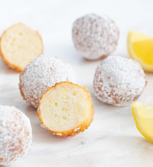 3 Ingredient Lemon Donuts (No Yeast, Eggs or Butter) - Kirbie's Cravings