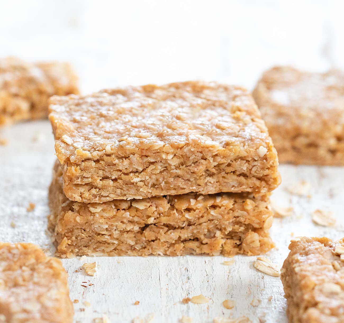 3 Ingredient Chewy No Bake Oatmeal Bars (No Flour, Eggs, Refined Sugar, or Butter) - Kirbie's ...