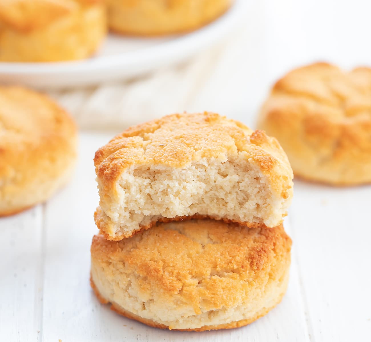 4 Ingredient Keto Biscuits - Kirbie's Cravings