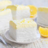 2 Ingredient No Bake Lemon Cloud Cake (No Flour, Eggs, Butter or Oil ...