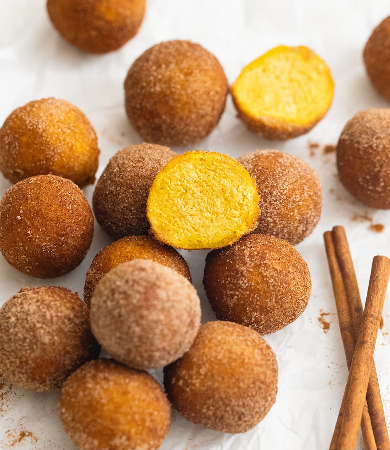 2 Ingredient Pumpkin Pie Donuts (No Eggs, Butter or Yeast) - Kirbie's ...