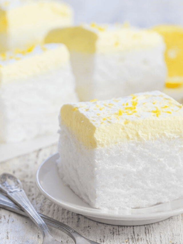 2 INGREDIENT NO BAKE LEMON CLOUD CAKE (NO FLOUR, EGGS, BUTTER OR OIL ...