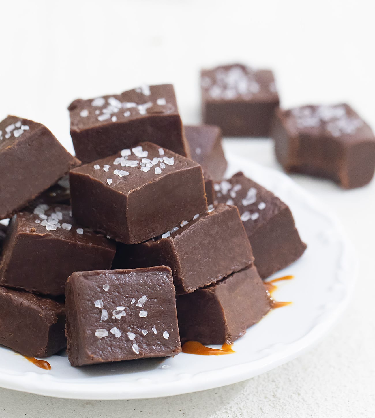 2 Ingredient Caramel Fudge - Kirbie's Cravings