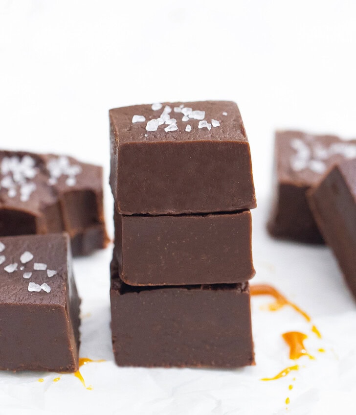 2 Ingredient Caramel Fudge - Kirbie's Cravings