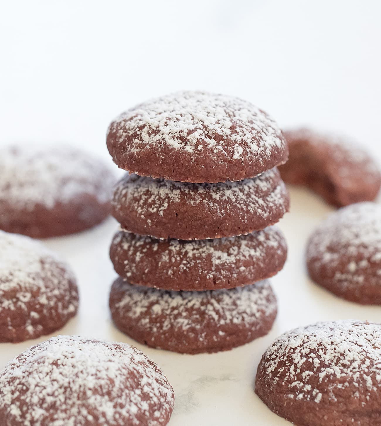 4 Ingredient Chocolate Melting Moments - Kirbie's Cravings