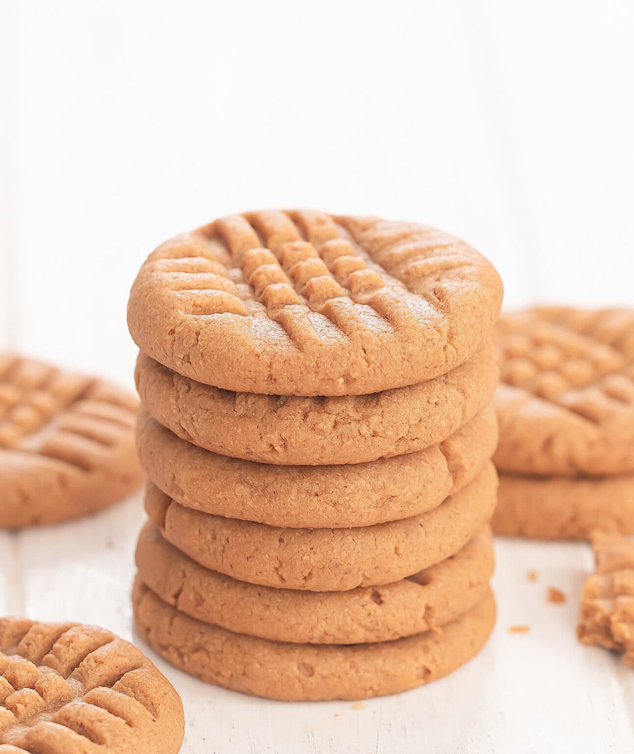 3 Ingredient Healthy Peanut Butter Cookies (No Flour, Refined Sugar, Butter or Oil) - Kirbie's ...