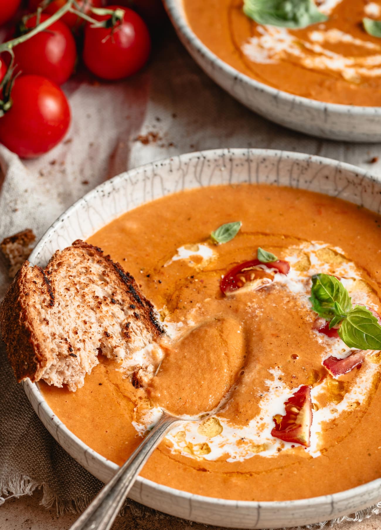 4 Ingredient Sheet Pan Tomato Soup - Kirbie's Cravings