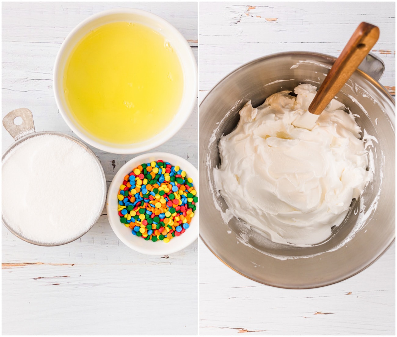 2 Ingredient Cloud Cookies (No Flour, Butter or Oil) - Kirbie's Cravings