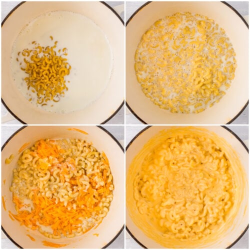 3 Ingredient Creamy Macaroni and Cheese - Kirbie's Cravings