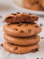 3 Ingredient Chocolate Chip Cloud Cookies - Kirbie's Cravings