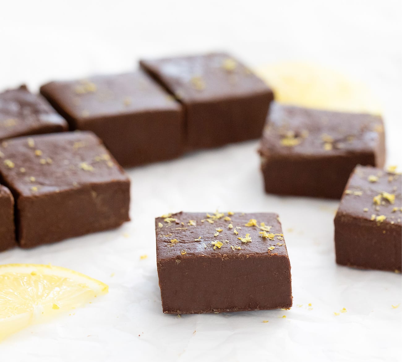 3 Ingredient Lemon Fudge - Kirbie's Cravings