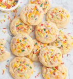 4 Ingredient Birthday Cookies - Kirbie's Cravings