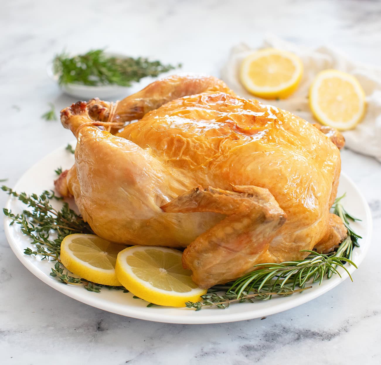 2 Ingredient Crispy Roast Chicken - Kirbie's Cravings